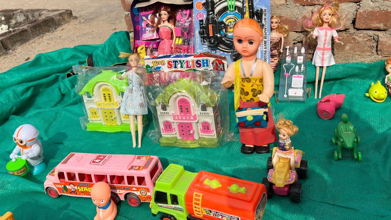 tinkoo or chinky ki kahani 23! Barbie doll all day routine in Indian ...