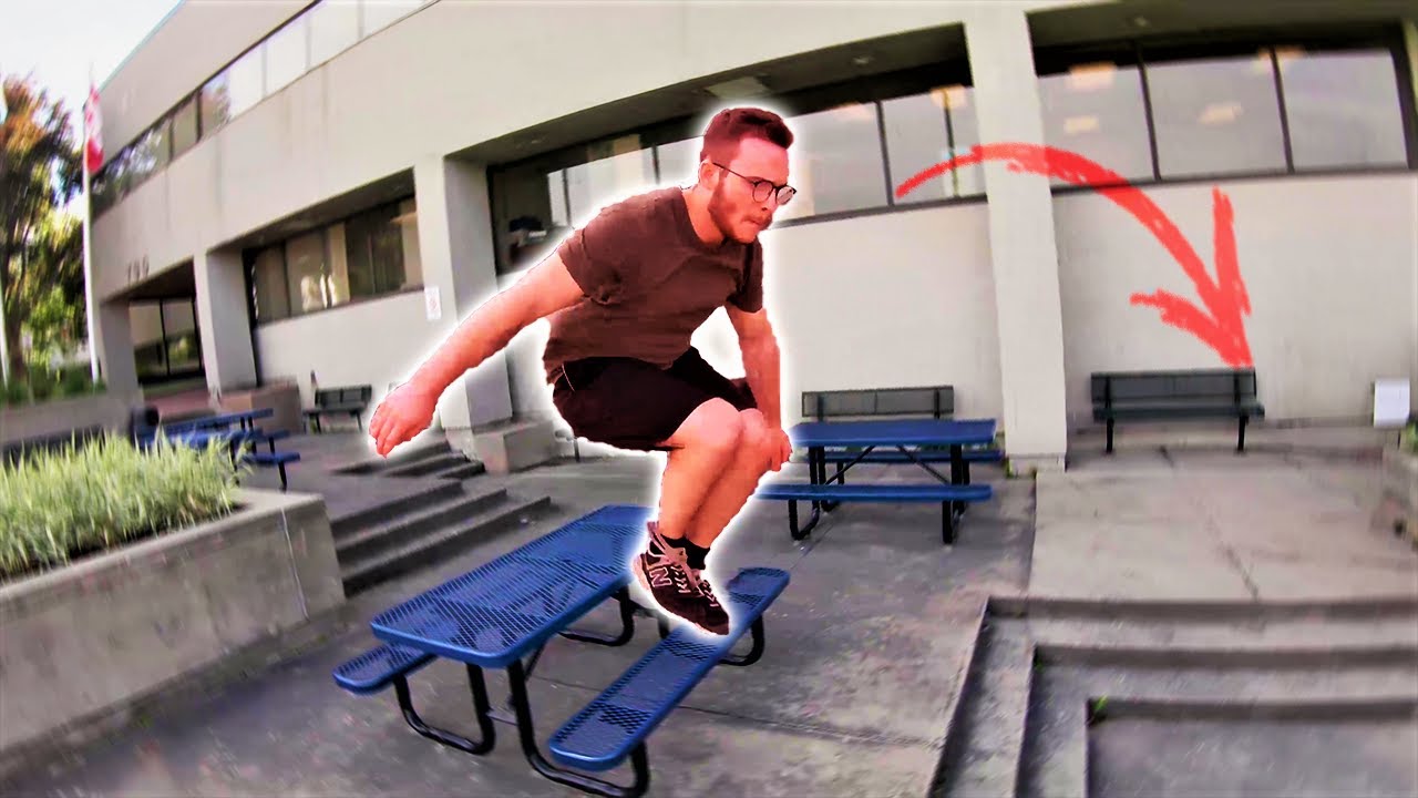 The most IMPROBABLE parkour FAIL ! - YouTube