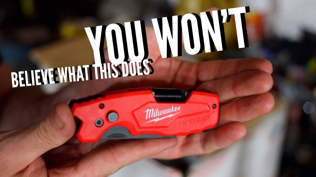 $20 must have Milwaukee Tool The Fastback 495-48-22-1505 - YouTube