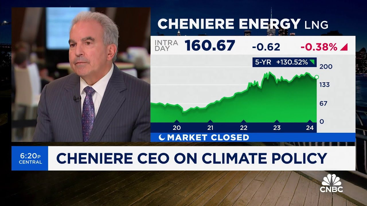 LNG pause adds 'uncertainty' to the industry, says Cheniere CEO Jack ...