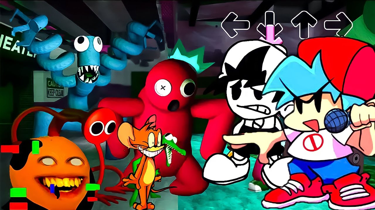 FNF Mobile Gameplay New Apk Update All Characters - Full Mod Music ...