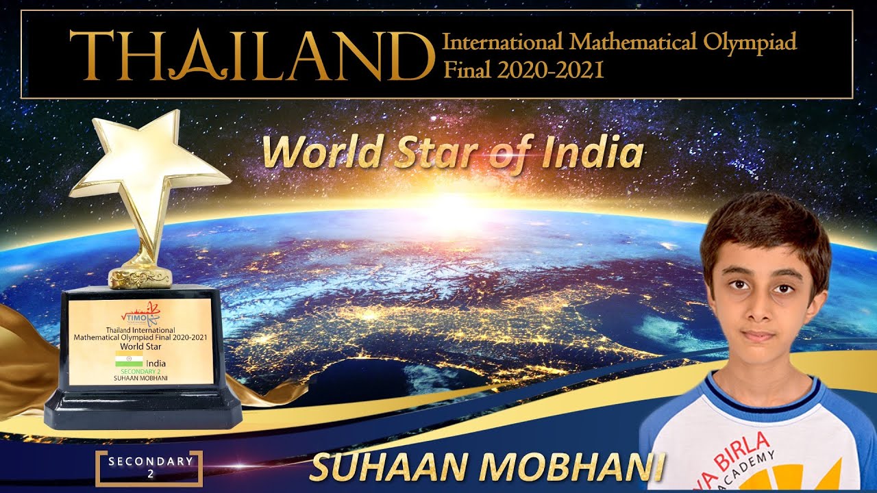 Suhaan Mobhani - World Rank 2, World Star of India at Thailand ...