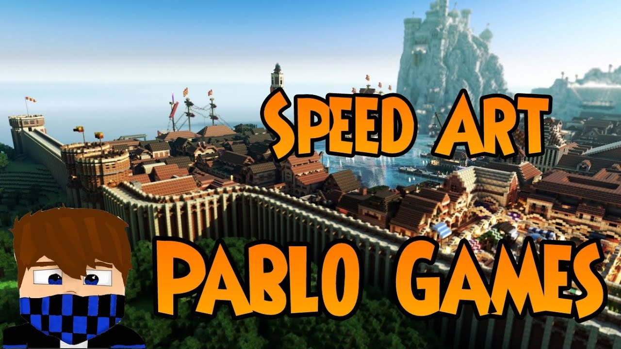 #5 Speed Art Pablo Games - YouTube