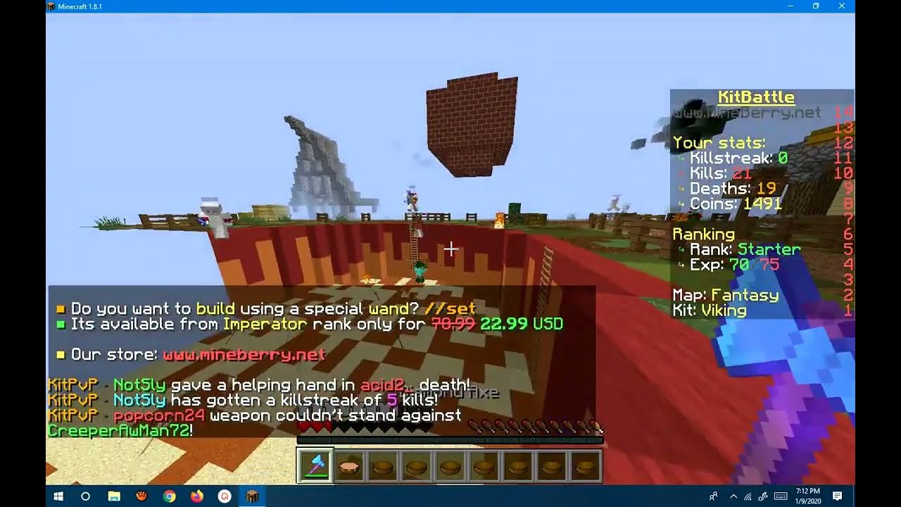 Minecraft Java Edition Gameplay (Hypixel) - YouTube