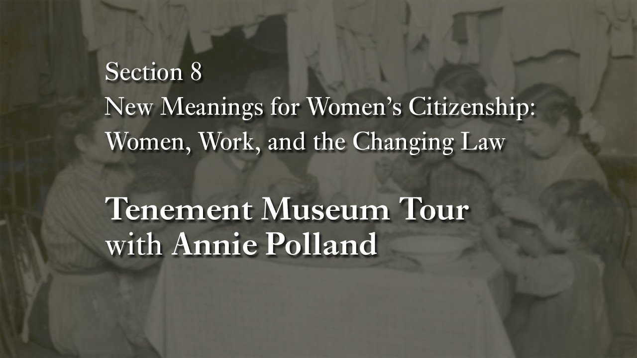MOOC WHAW1.1x | 8.2.2 Tenement Museum Tour with Annie Polland - YouTube