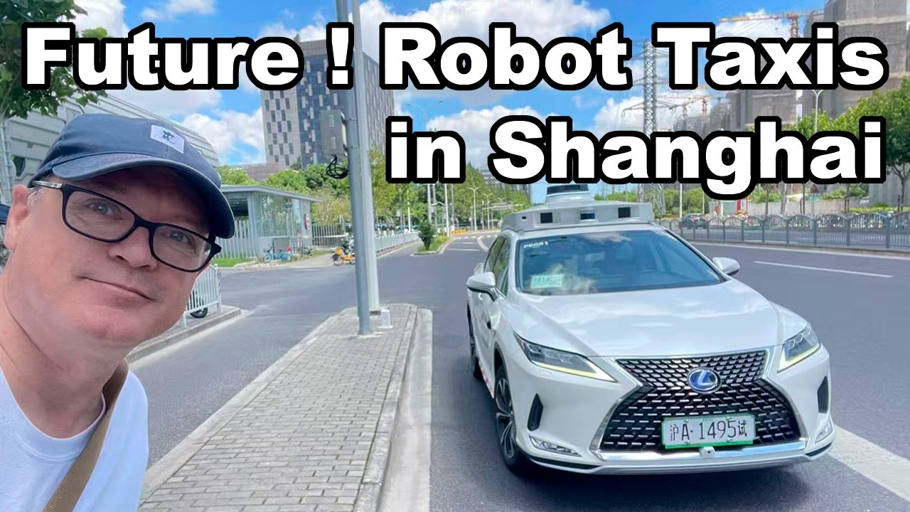 Test riding Shanghai's New Robotaxi Service - YouTube