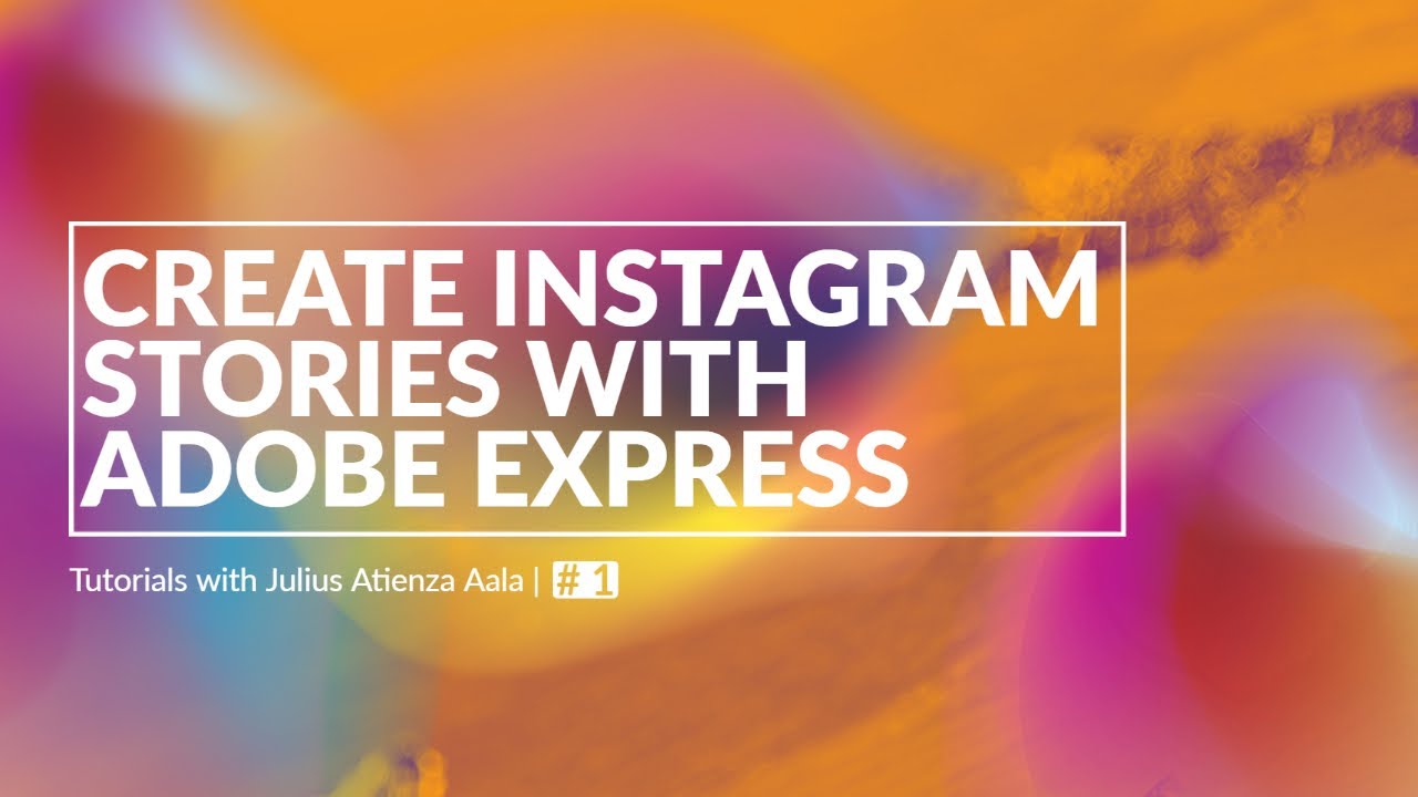 Create Instagram Stories with Adobe Express in Less Than 5 mins. - YouTube