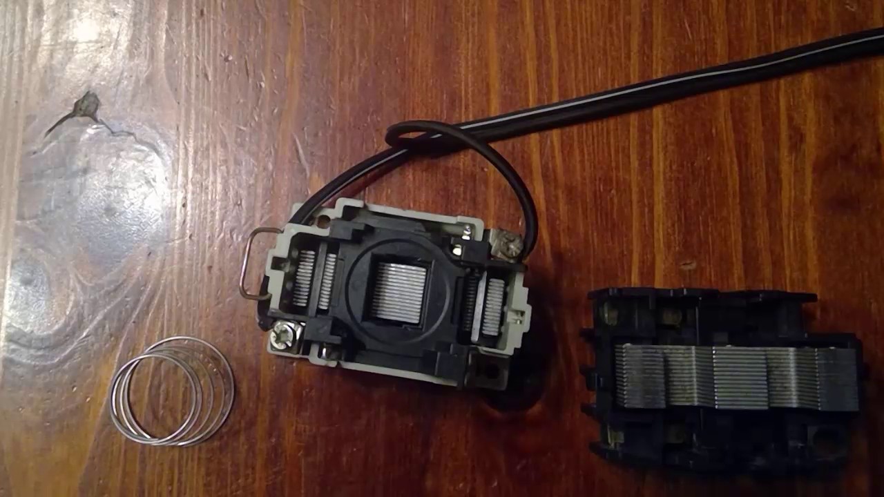 Contactor with Faulty Shading Coil - YouTube