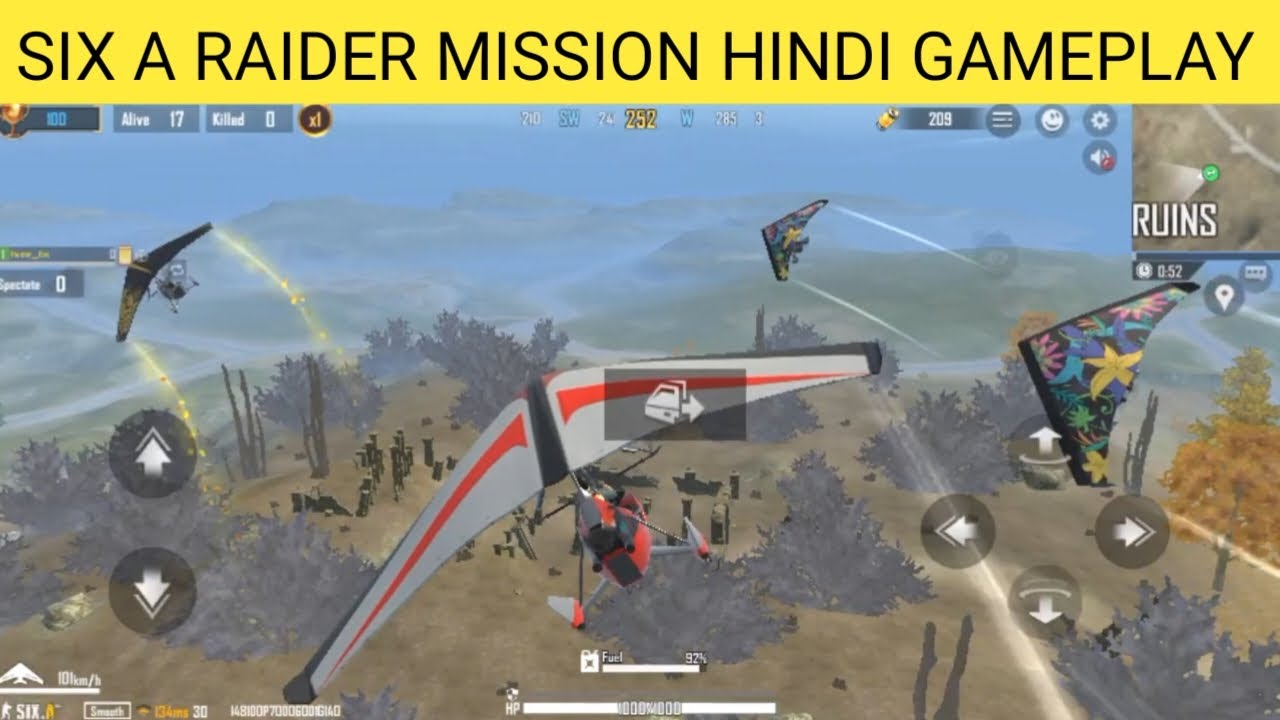 😤 Six A Raider Mission Gameplay || Six A Raider Mission Hindi Gameplay ...