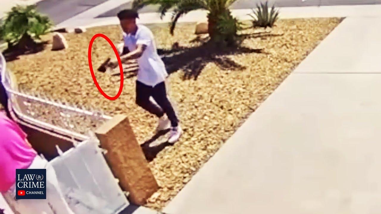 Ring Security Video Shows Attempted Murder, Robbery In Nevada - YouTube
