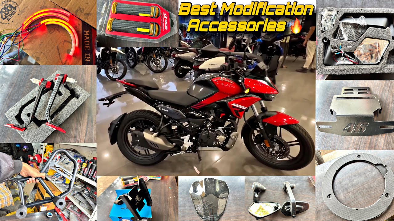 New Xtreme 125R Modification | Top 10 Best Accessories | Modification ...