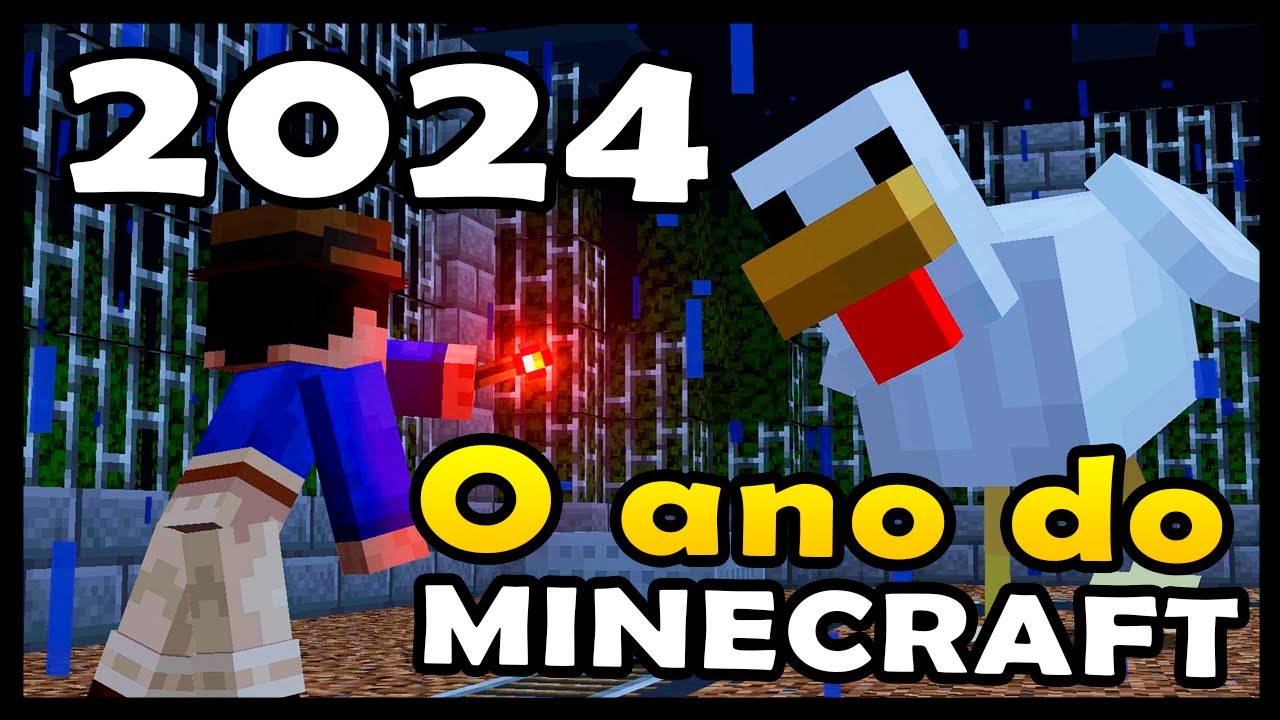 2024 SERÁ O GRANDE ANO DO MINECRAFT? ANIVÉRSÁRIO DE 15 ANOS E MAIS ...