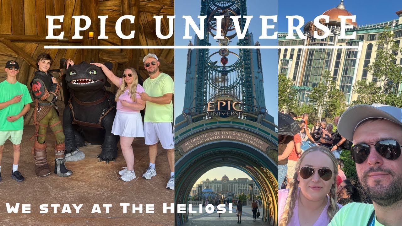 Epic Universe | Checking In At The Grand Helios Hotel | Early Entry ...