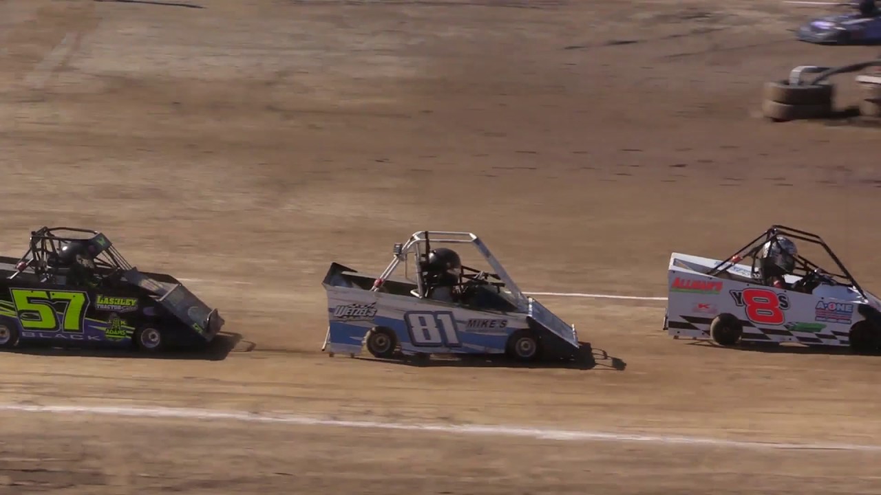 Legendary Hilltop Speedway WRA Mini Wedge Feature 4- 8- 17 - YouTube