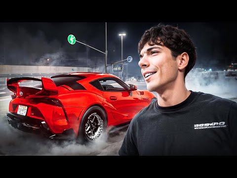 I Took My BIG TURBO Supra STREET RACING!