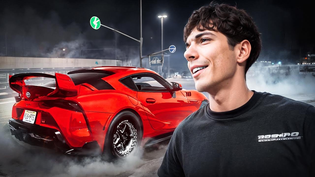 I Took My BIG TURBO Supra STREET RACING! - YouTube