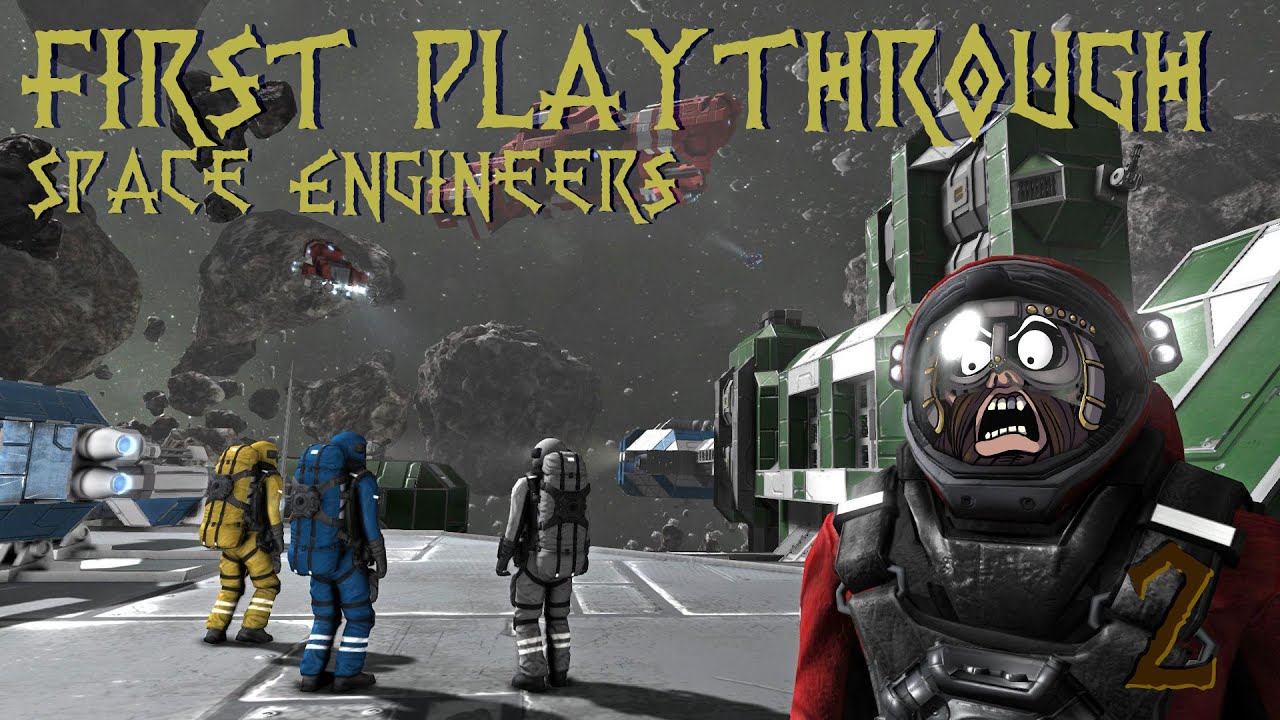 Gyros for the win! | Space Engineers first playthrough ep2 - YouTube