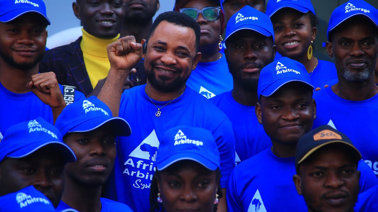 Jesam Michael CEO Afriq Arbitrage System (AAS) Leaders Meeting #crypto ...