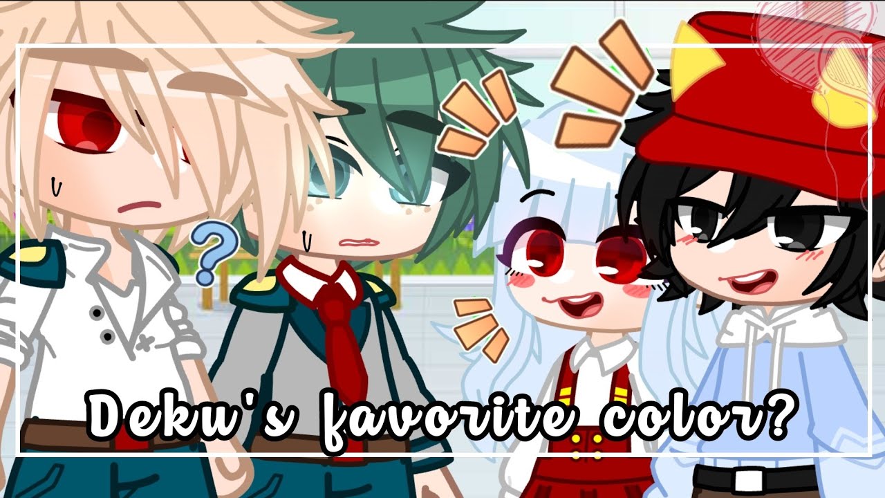 Deku's favorite color is..? /•butterfly•/ BkDk / - YouTube