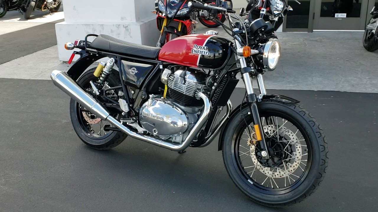 2019 Royal Enfield Interceptor 650!! (Ravishing Red) - YouTube