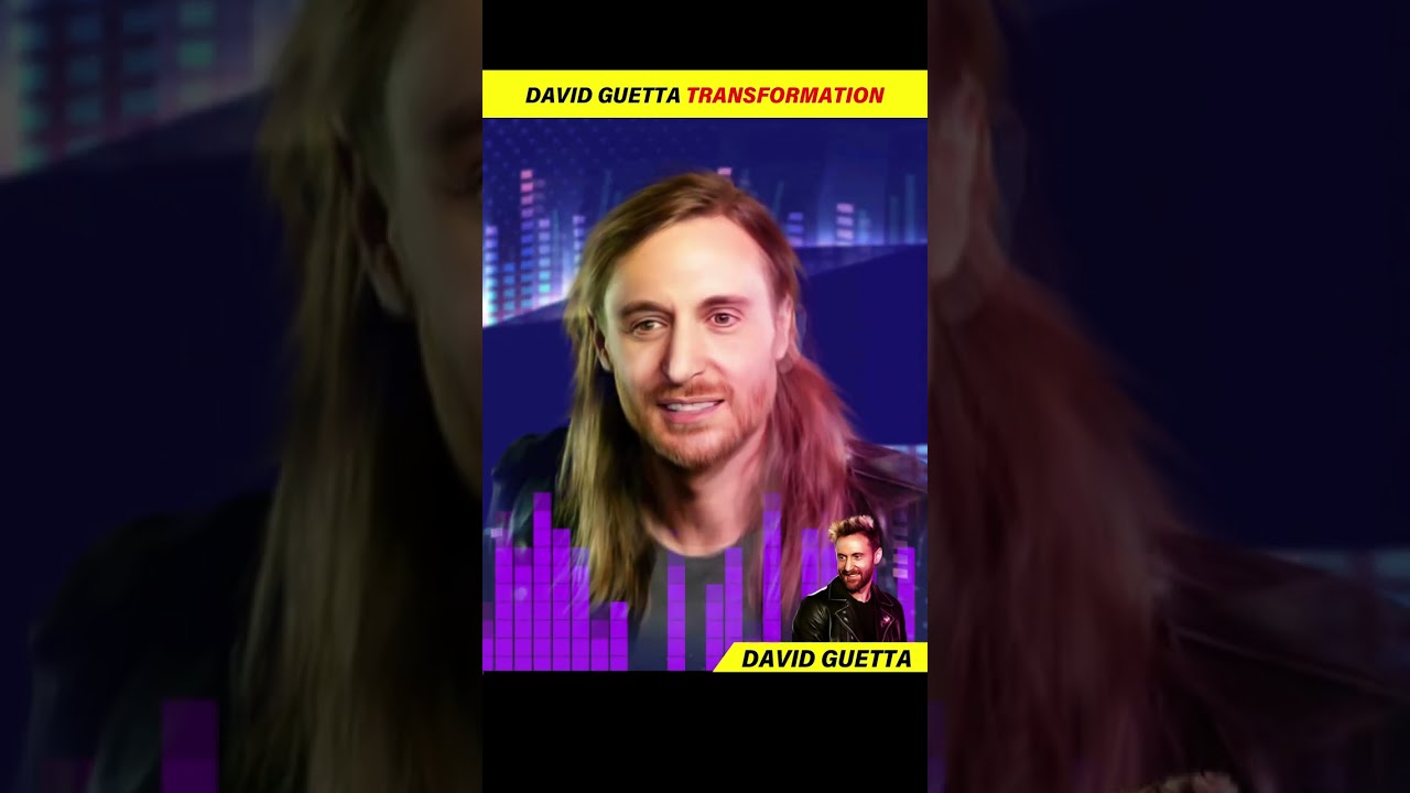 David Guetta Transformation Then and Now | @David Guetta | #shorts # ...