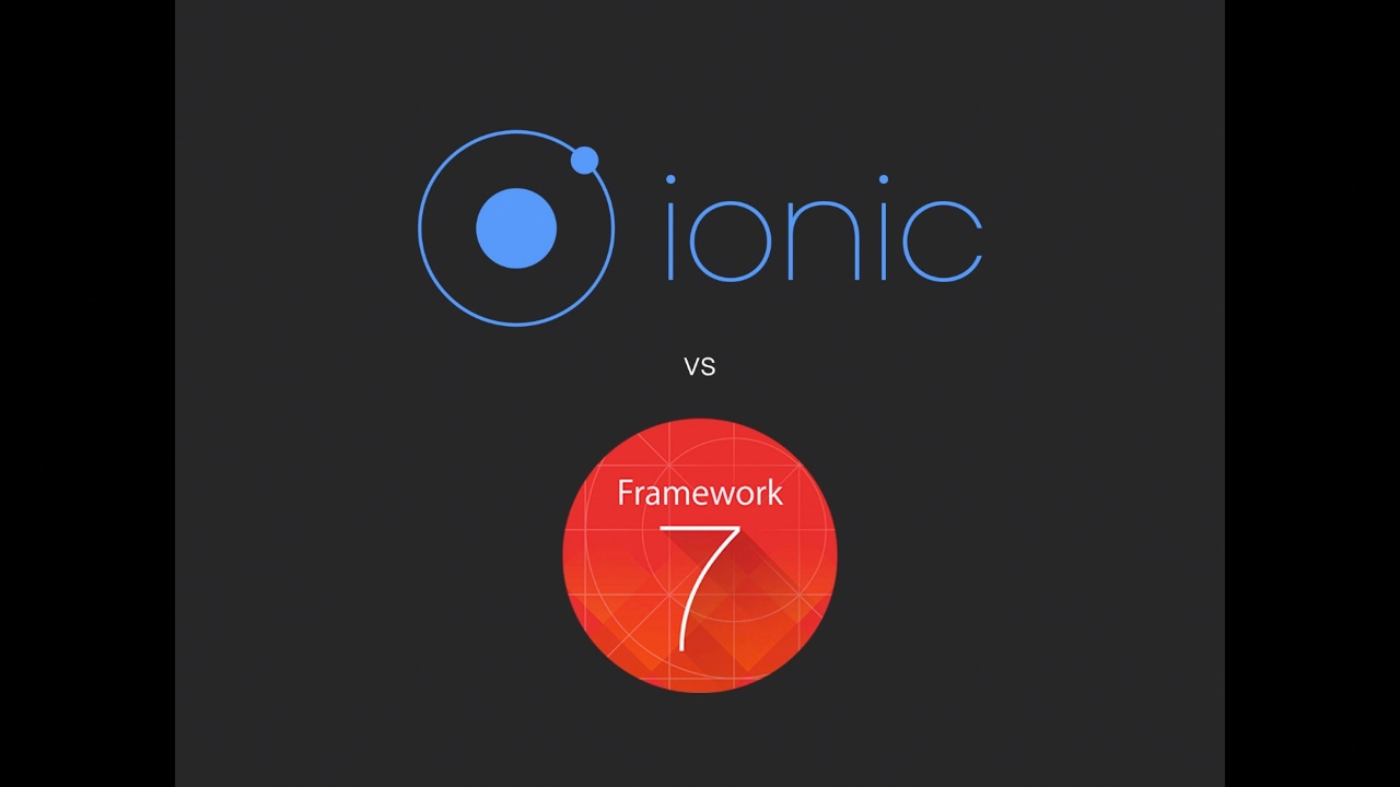 Ionic vs Framework7 - Which is better? - YouTube