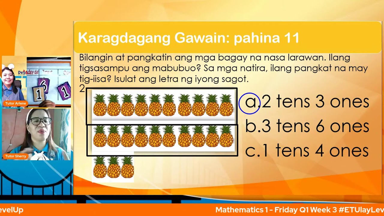 Math 1 Friday Q1 Week 3 Regrouping Sets Of Ones Into Sets Of Tens Math 1 Friday Q1 Week 3 Regrouping Sets Of Ones Into Sets Of Tens