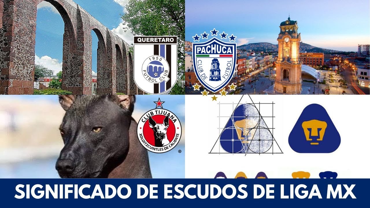 SIGNIFICADO DE LOS ESCUDOS de EQUIPOS de la LIGA MX - YouTube