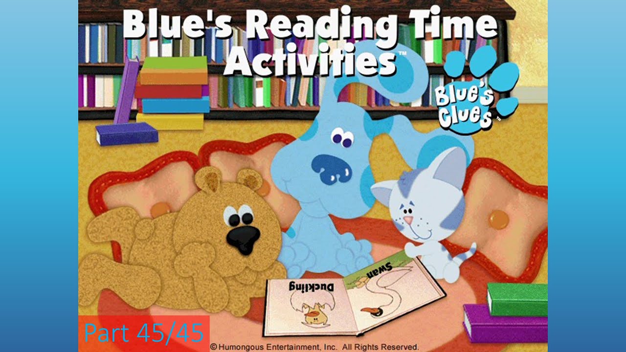 Blue's Reading Time Activities - Part 45/45 - YouTube