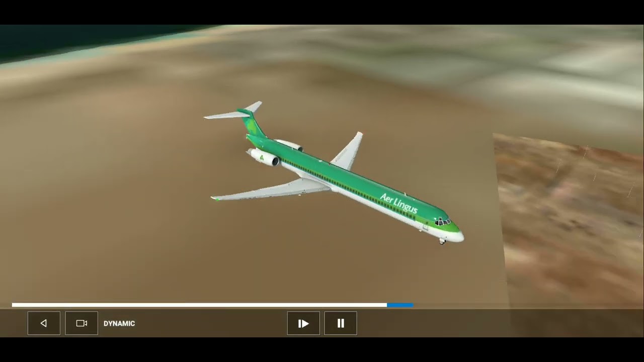 MD80 HARD LANDING RFS version ||#hardlanding - YouTube