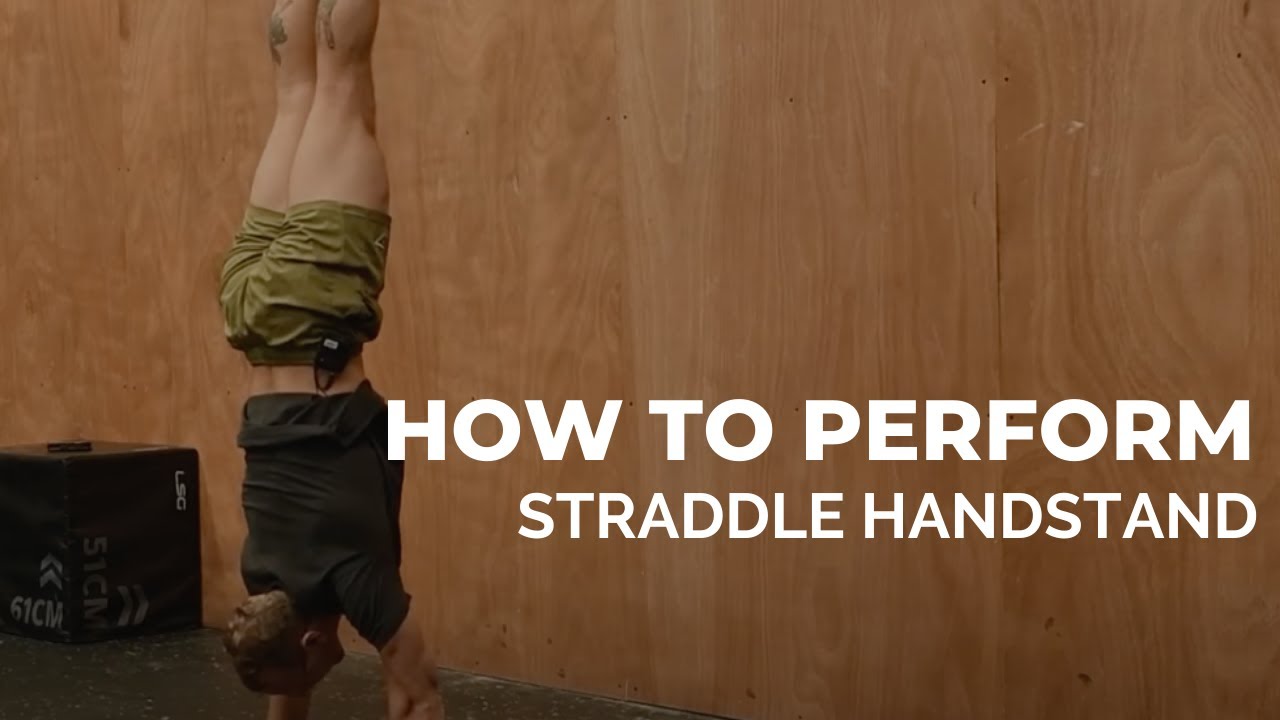 Straddle Handstand - Handstand Progressions - YouTube