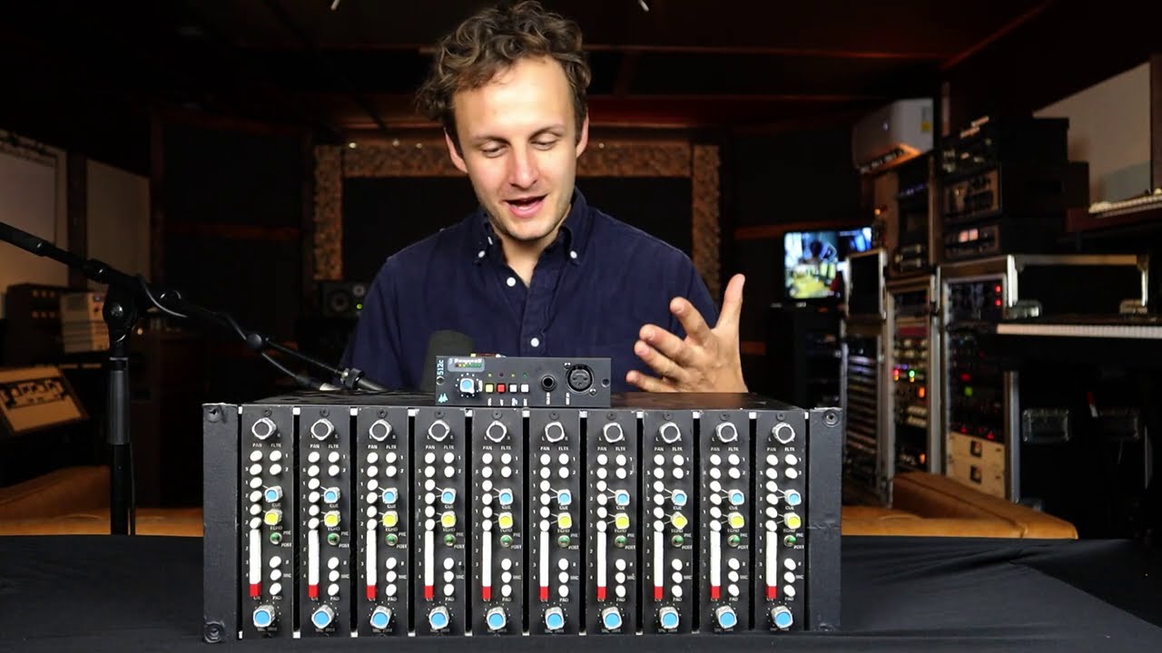 What's in an API preamp? Vintage API 515 and 512c teardown - YouTube