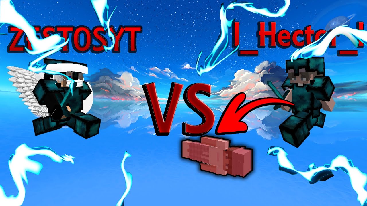ZestosYt VS i_Hector_i Minecraft Montage #5 | 😎 مره ثانيه لا تهايط ...