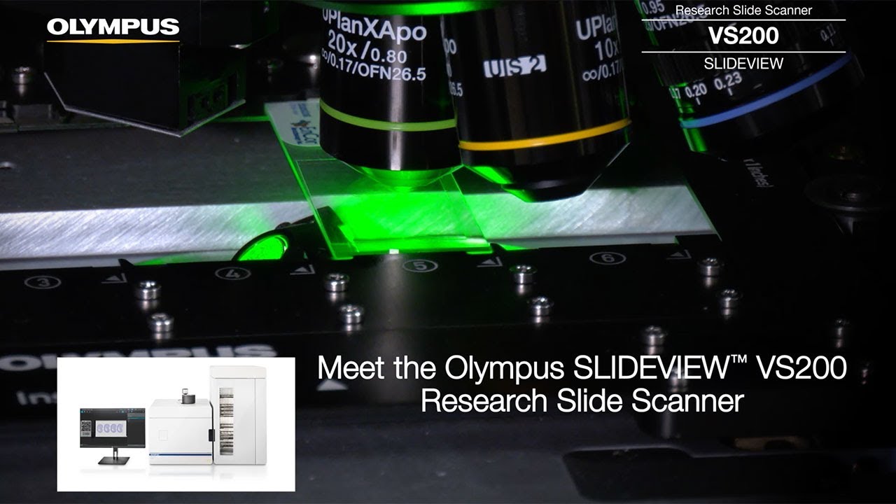 Meet the Olympus SLIDEVIEW™ VS200 Slide Scanner - YouTube