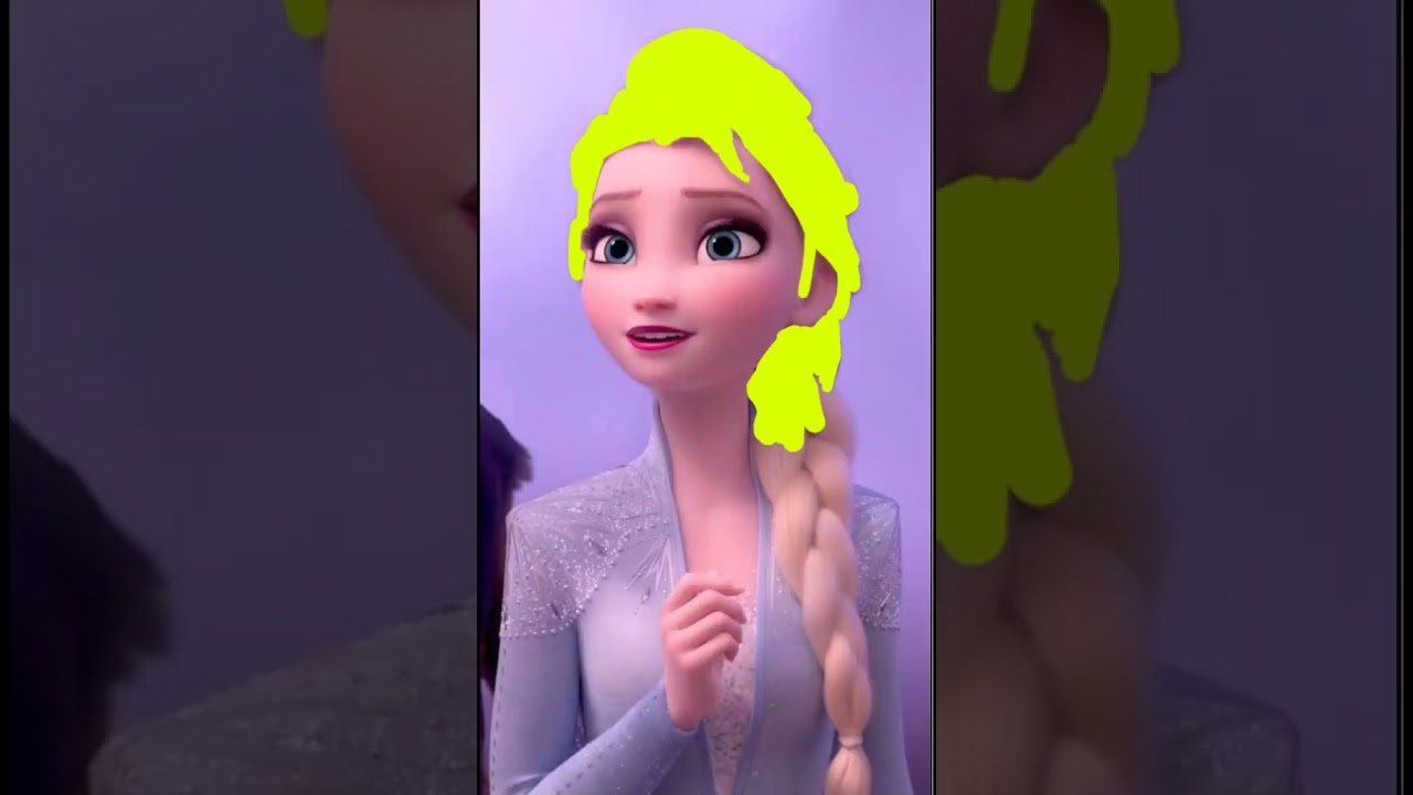 Elsa with yellow - YouTube