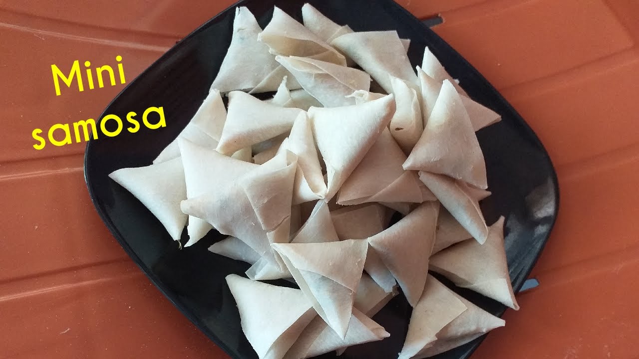 Mini samosa || How to make mini samosa ||Ramadan recipes || Samosa ...
