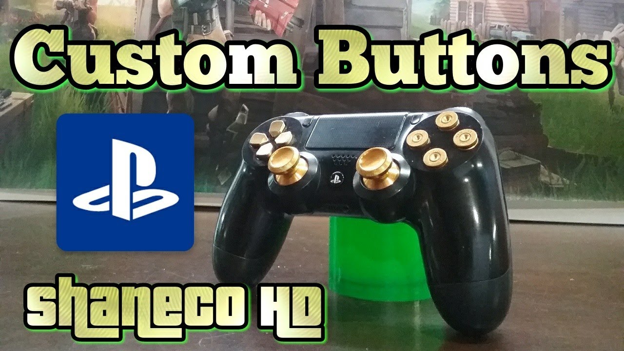 Ps4,Controller, Custom Buttons, How to, DIY, shaneco HD - YouTube