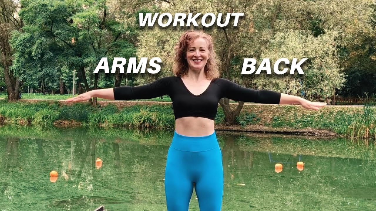 ARMS & BACK WORKOUT | No Talking - YouTube