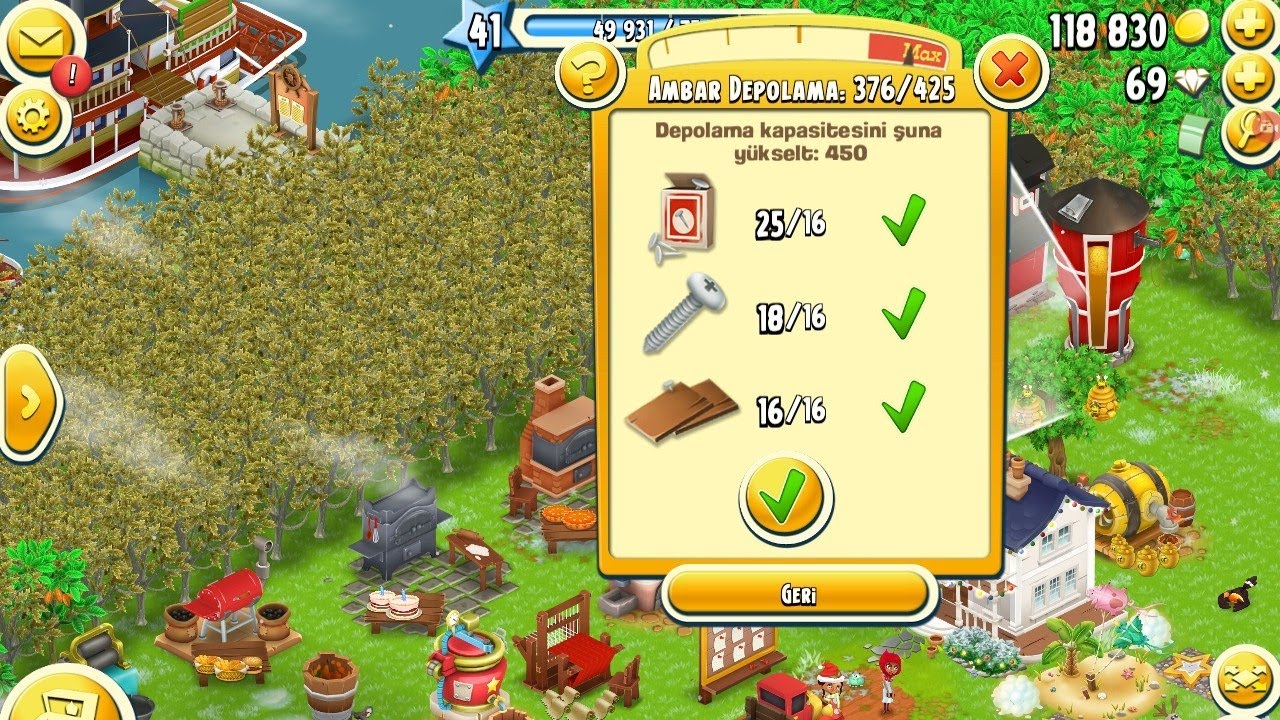 OYUNA SIFIRDAN BAŞLAYANLAR İÇİN PRATİK BİLGİLER /HAY DAY'de HIZLI ...