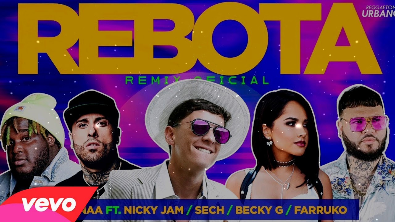 Guaynaa - Rebota (Remix) Nicky Jam Farruko Becky G - YouTube Music