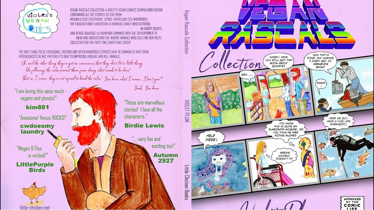 Vegan Rascals Comic-Book Trailer - YouTube