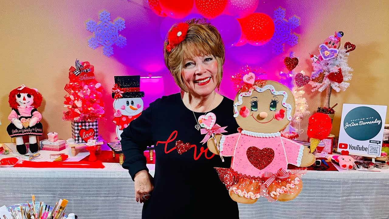 Let’s craft a fun Valentine Gingy!! - YouTube