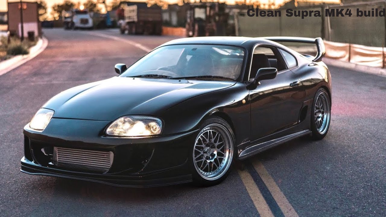 Clean Toyota supra MK4 build - YouTube