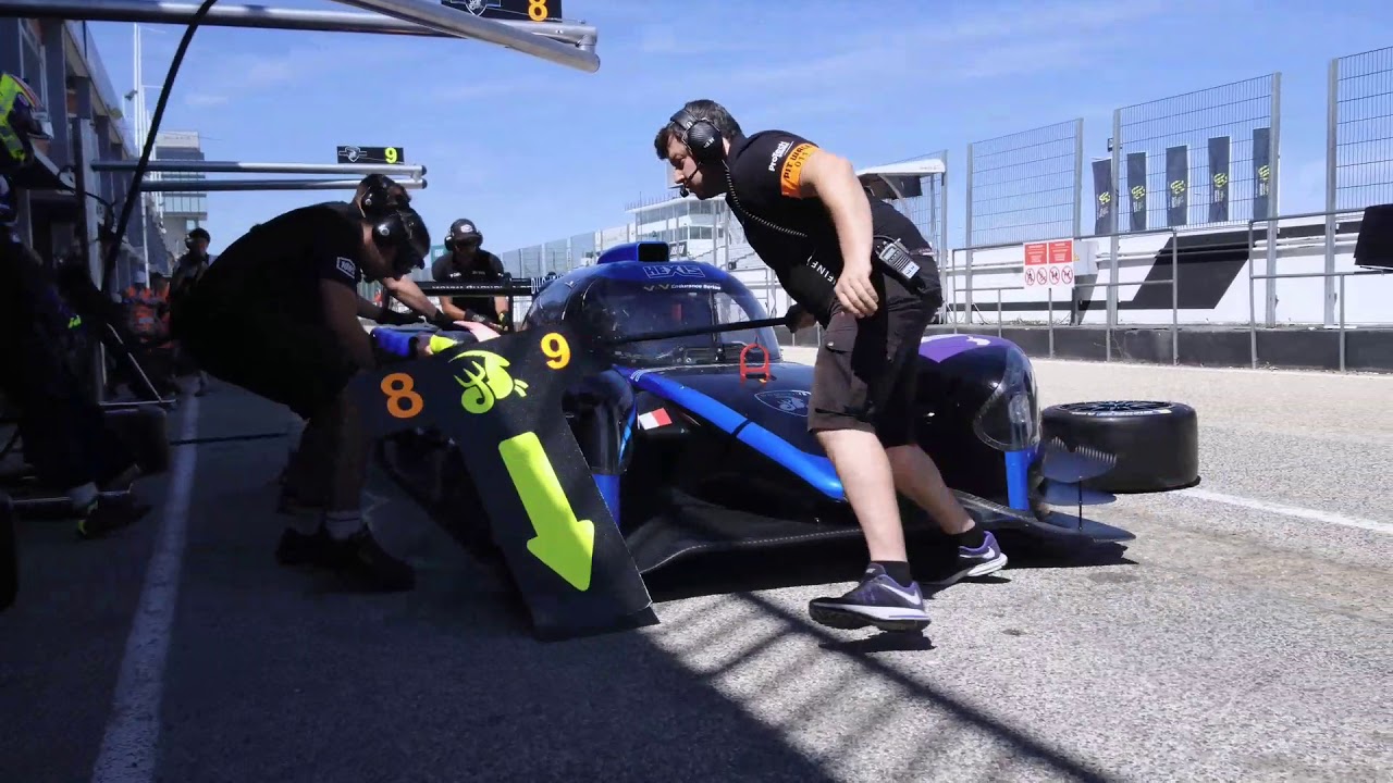 LMP3 Pit Stop y cambio de piloto, Circuito del Jarama - YouTube