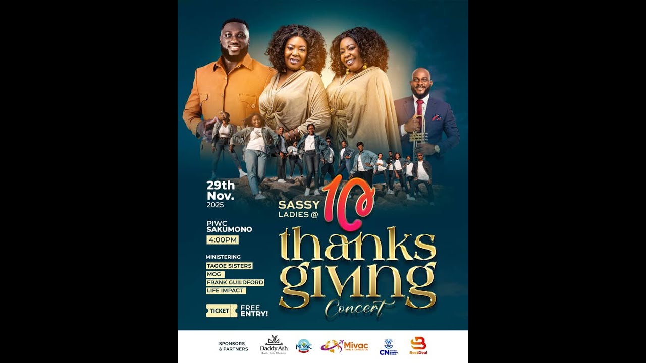Sassy Ladies @ 10 Thanksgiving Concert | 29-11-25 - YouTube