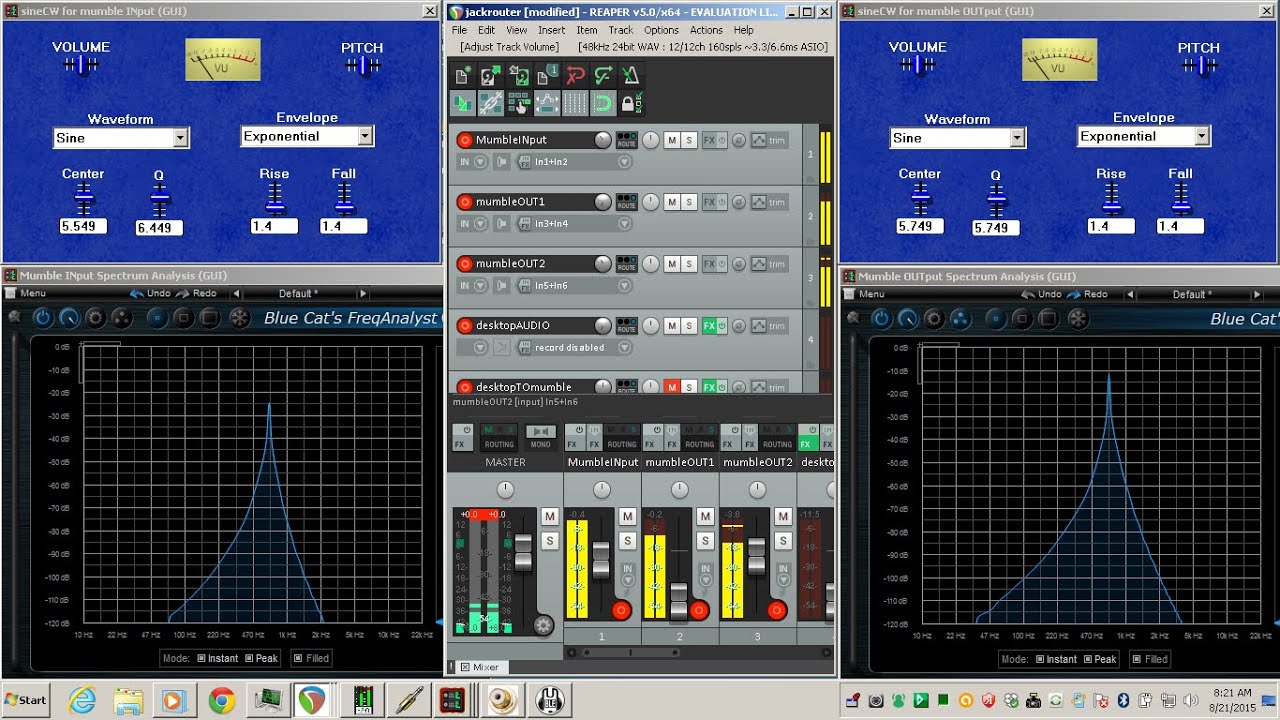 Morse Code QSO over the internet - software setup - config 5 ...