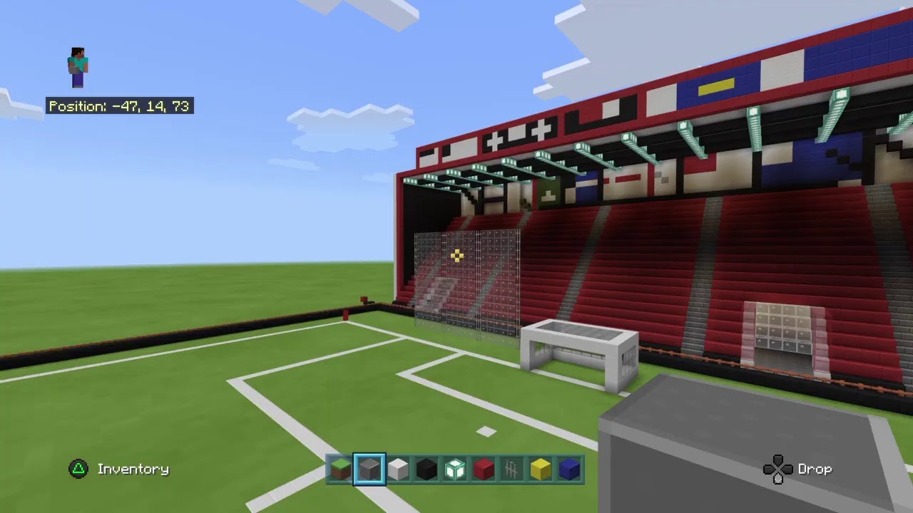Minecraft AFC Bournemouth Football Stadium EPS 5 Stands - YouTube