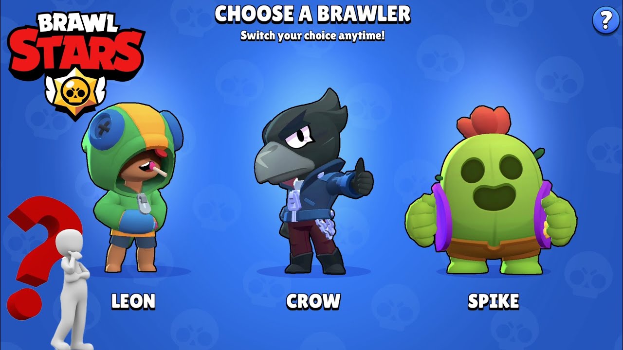 NEW BRAWLER IS HERE!!! LEON, CROW OR SPIKE?! Brawl stars 🤩 FREE REWARDS ...