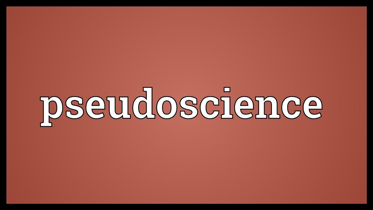 Pseudoscience Meaning - YouTube