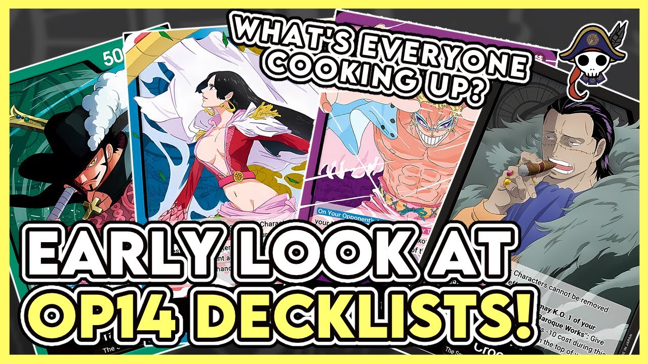 Early Look At OP14 Decklists! - What's Everyone Cooking Up?! - YouTube